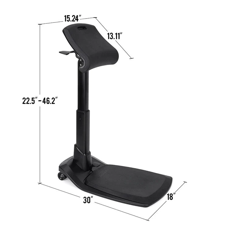 LeanRite Standing Desk Chair for Back Pain Prevention – Ergo Impact